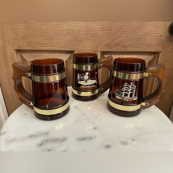 siesta ware | Dining | Vintage Siesta Ware Amber Beer Mug 3 | Poshmark